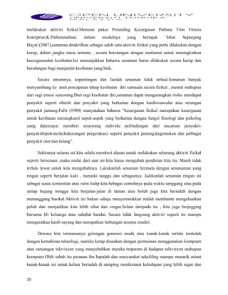 Assignment kesihatan mei 2011 | DOC