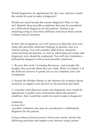 Assignment Lab Assignment Assessing the Genitalia and Rectum.docx