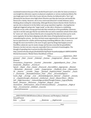 Assignment LASA Assessment and Treatment Plan.docx