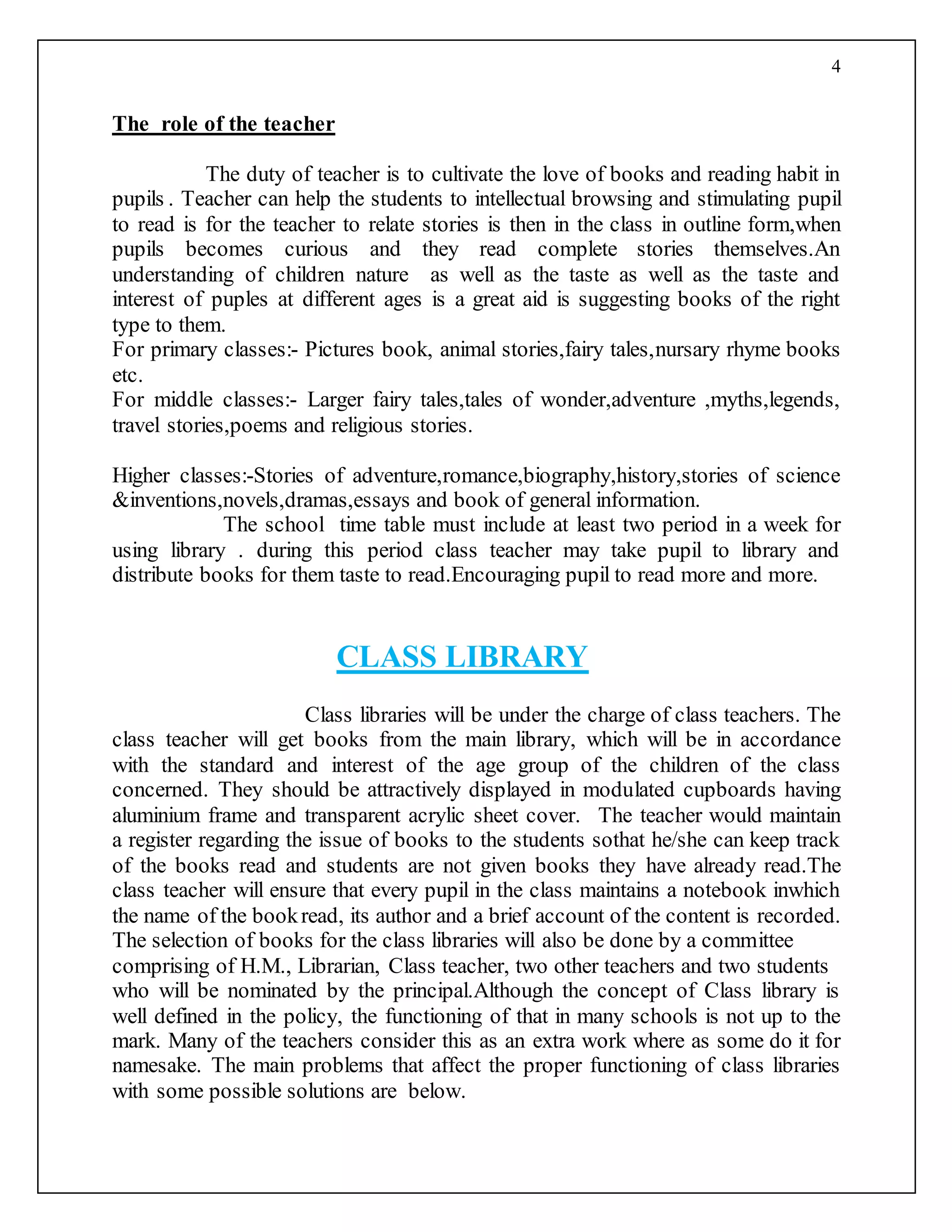 Assignment about library | DOCX