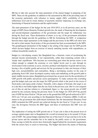 Assignment on monetary policy of Bangladesh prepared by tipu | PDF