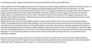 Magazine Assignment Final | PPTX | Music | Entertainment