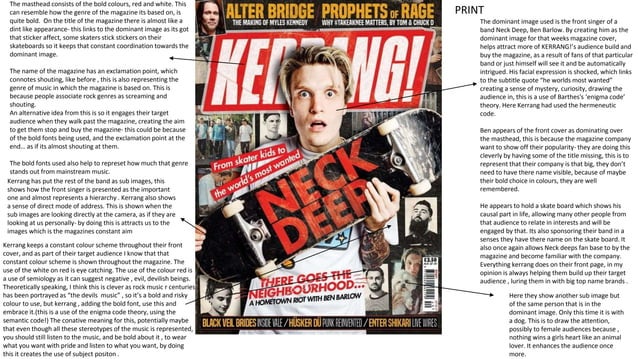 Magazine Assignment Final | PPT