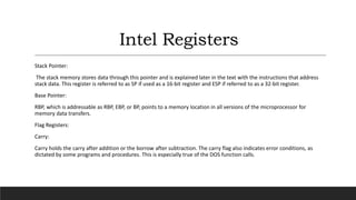 Microprocessor 8086 | PPTX | Operating Systems | Computer Software and ...