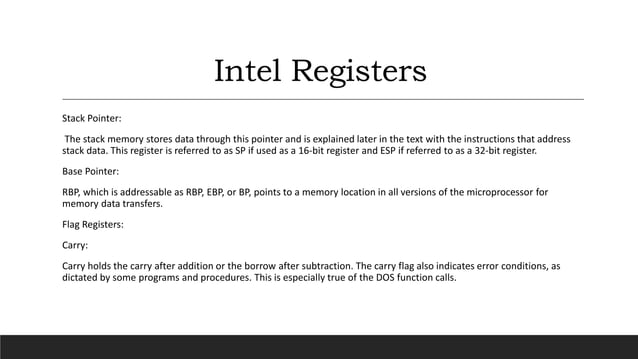 Microprocessor 8086 | PPT