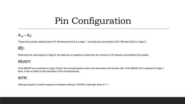 Microprocessor 8086 | PPTX | Operating Systems | Computer Software and ...