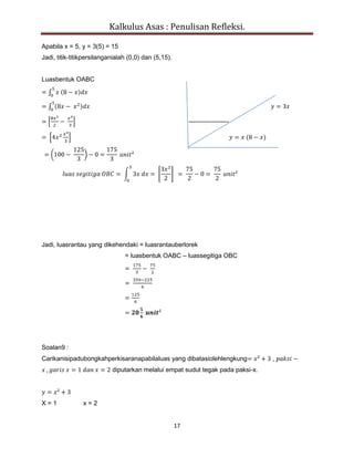 Assignment math ; kalkulus asas | DOCX