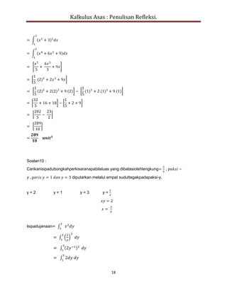 Assignment math ; kalkulus asas | DOCX