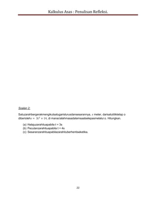 Assignment math ; kalkulus asas | DOCX