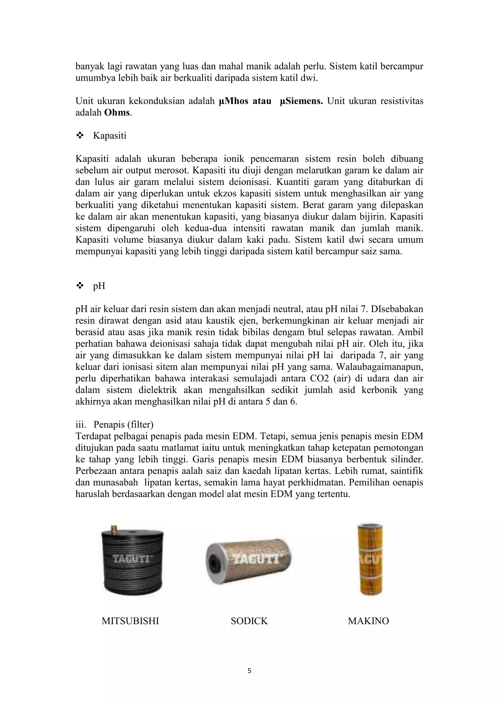 ASSIGNMENT MESIN EDM WIRE CUT ( MPI 4013 ) | DOCX