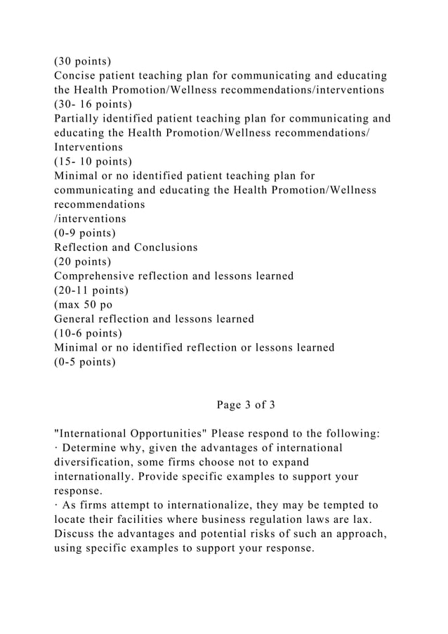 Assignment Module 2-1 Health Promotion and Wellness Assessment.docx