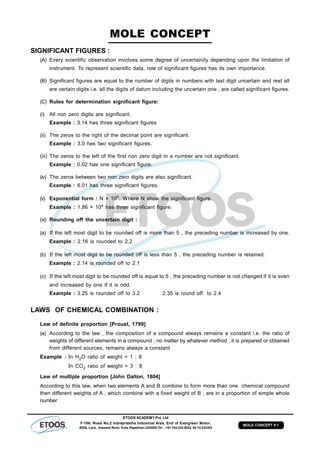 Assignment mole concept_jh_sir-2607 | PDF