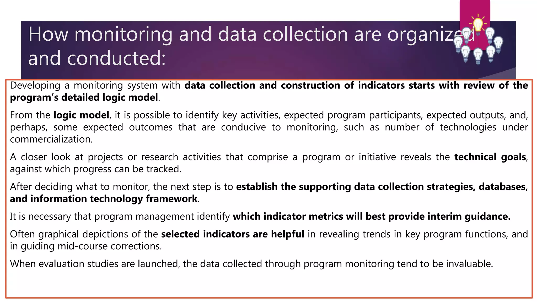 Monitoring R&D functions | PPT