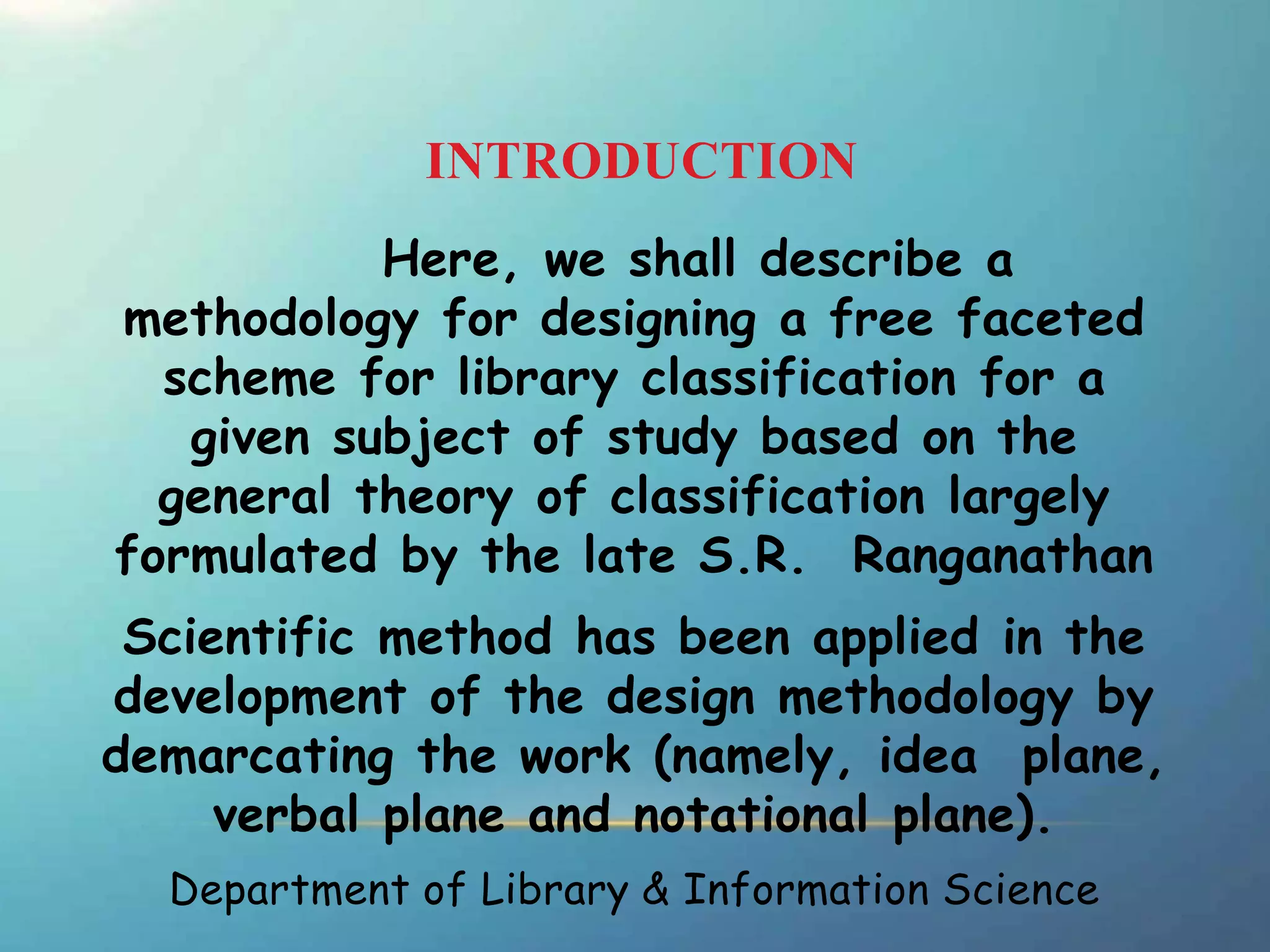 Methodology of Designing Schemes | PPT