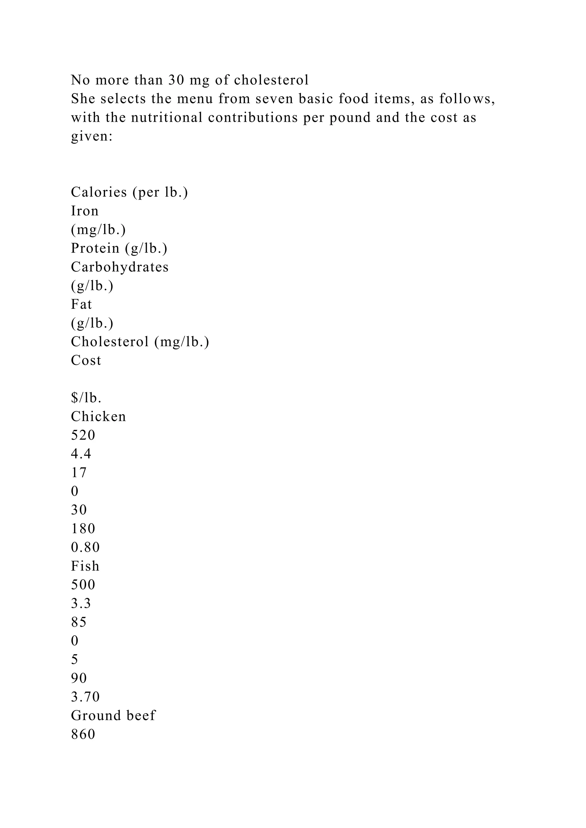 Assignment must be completed on Excel spreadsheet that is attached. .docx