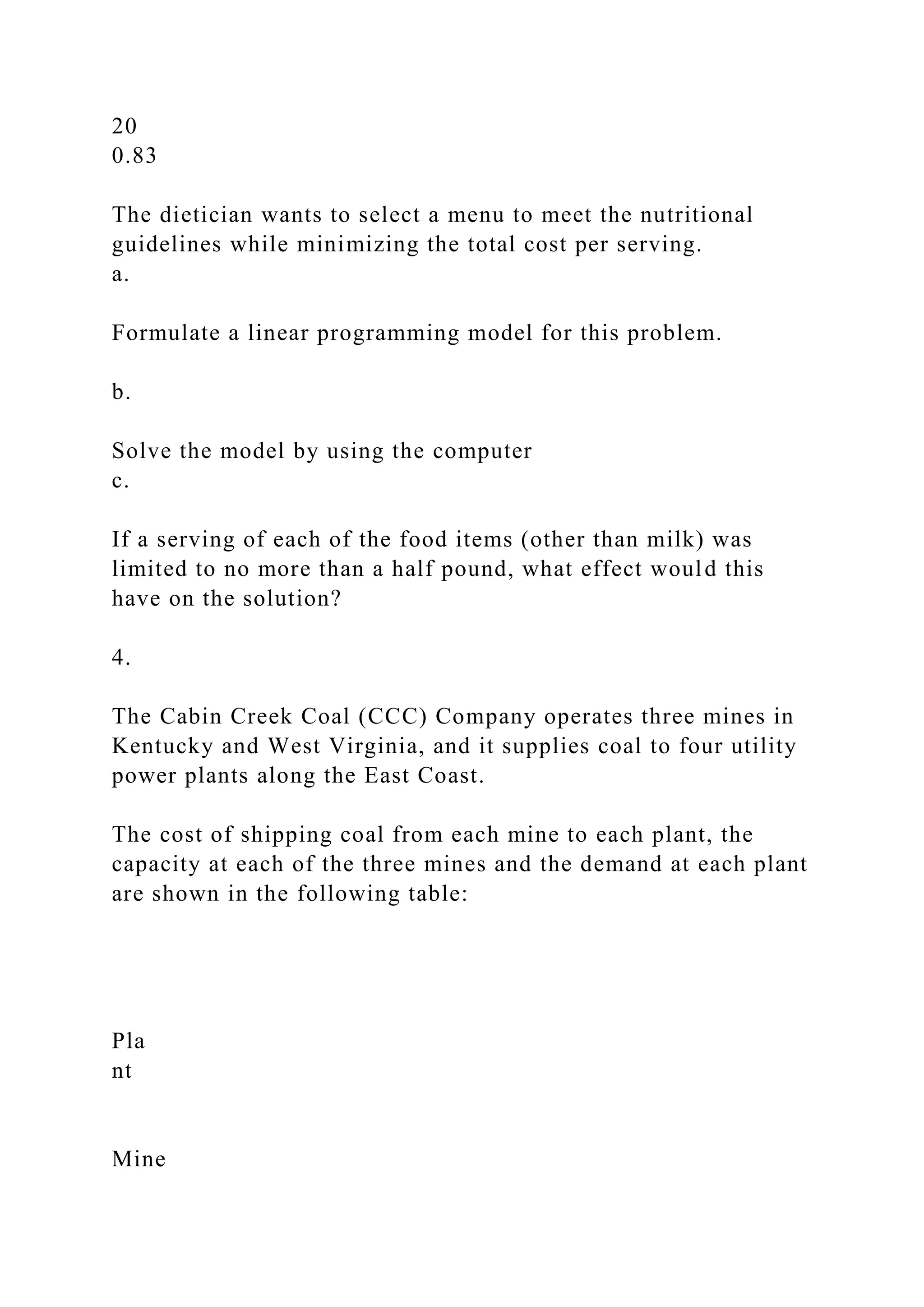 Assignment must be completed on Excel spreadsheet that is attached. .docx