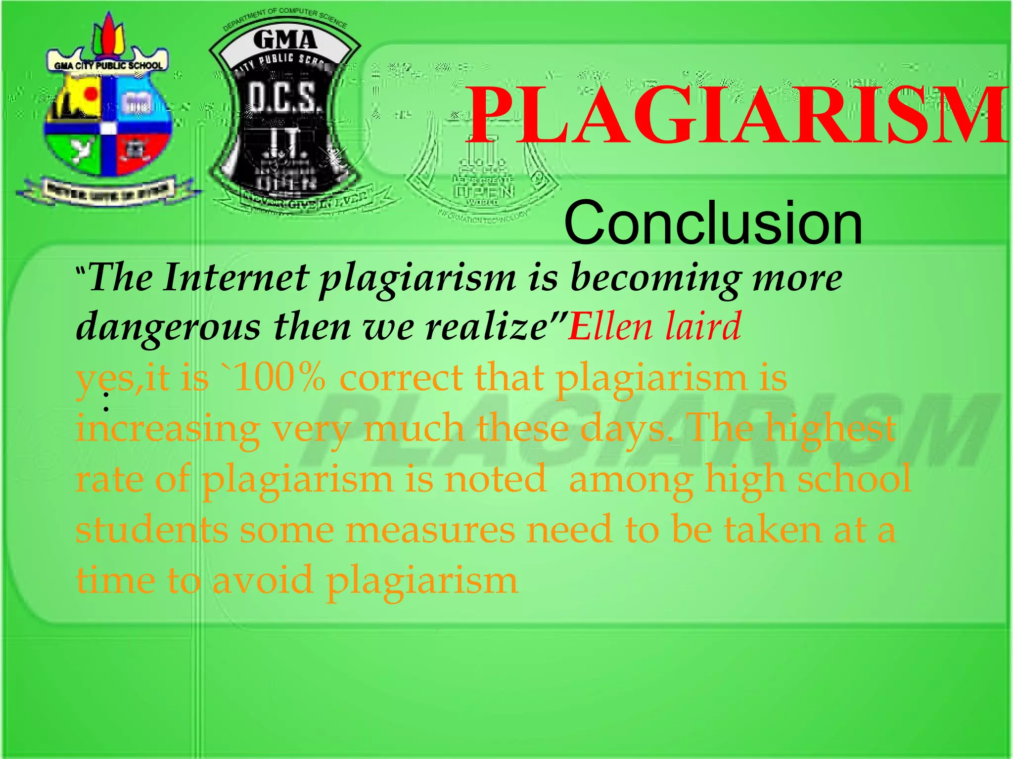plagiarism | ODP