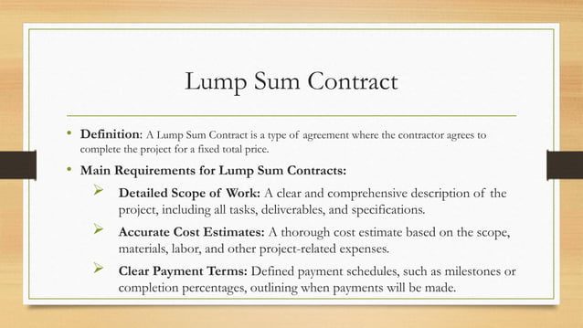 Assignment No. 1 (Lump Sum Contract).pptx