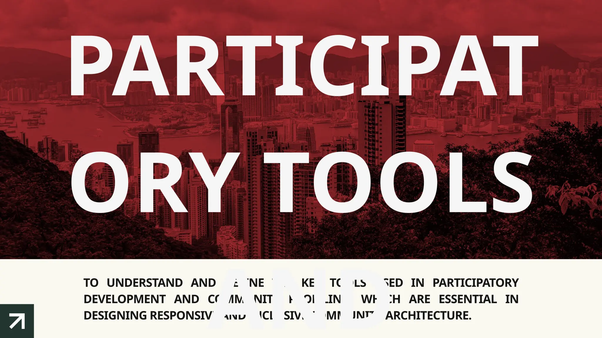 ORIENTATION AND IDENTITY IN COMMUNITY ARCHITECTURE | PPTX