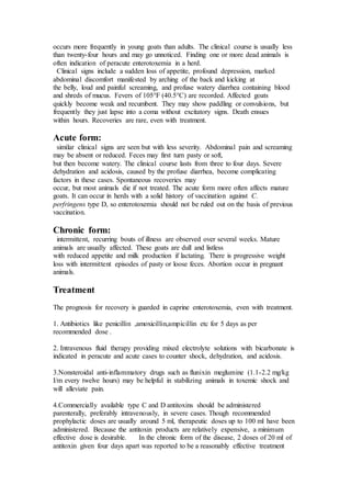 Causes of outbreak of an abortion in goats during the scarcity of green ...