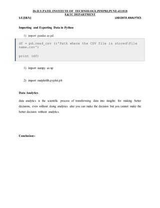 python fundamentals | PDF