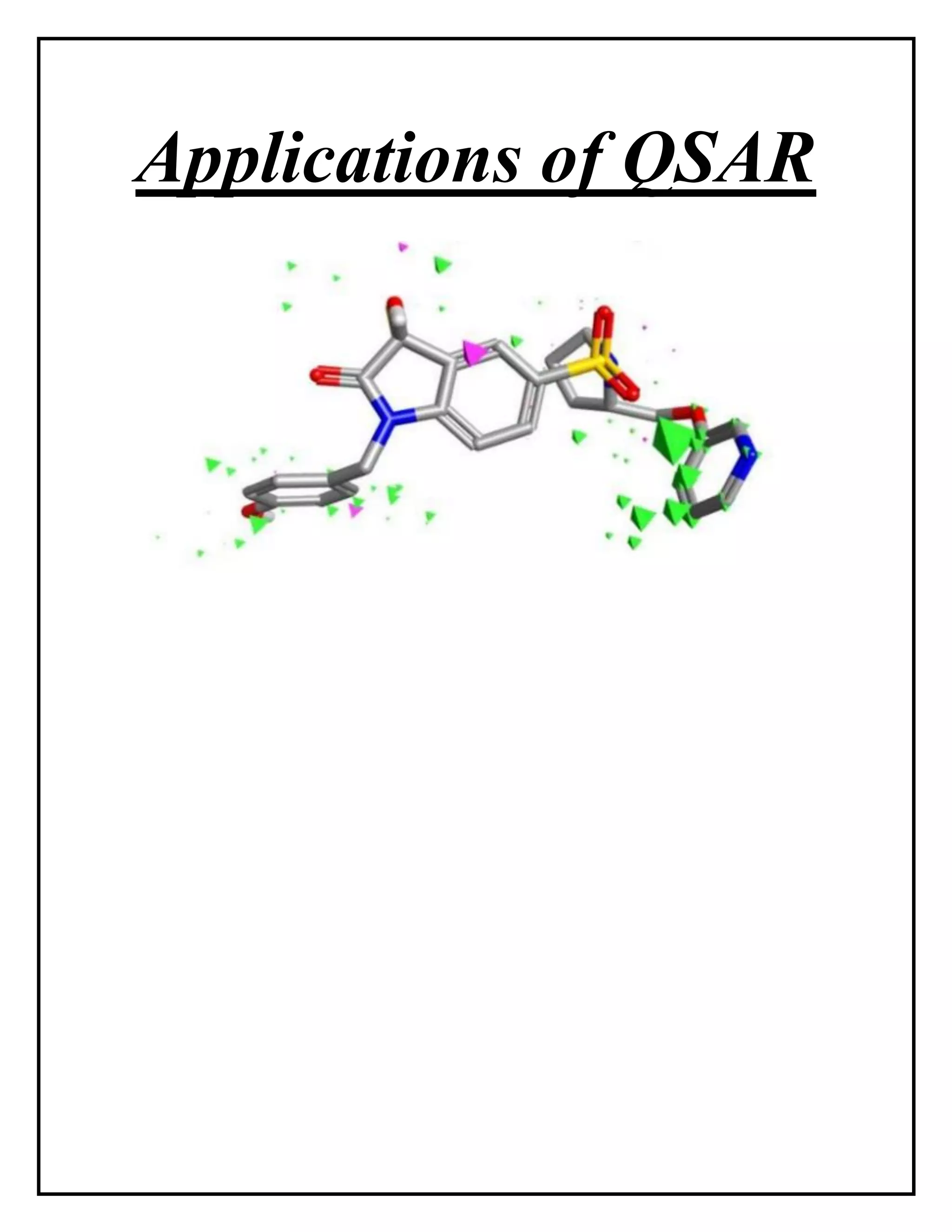 Qsar Quantitative Structure Activity Relationship Pdf Chemistry Science