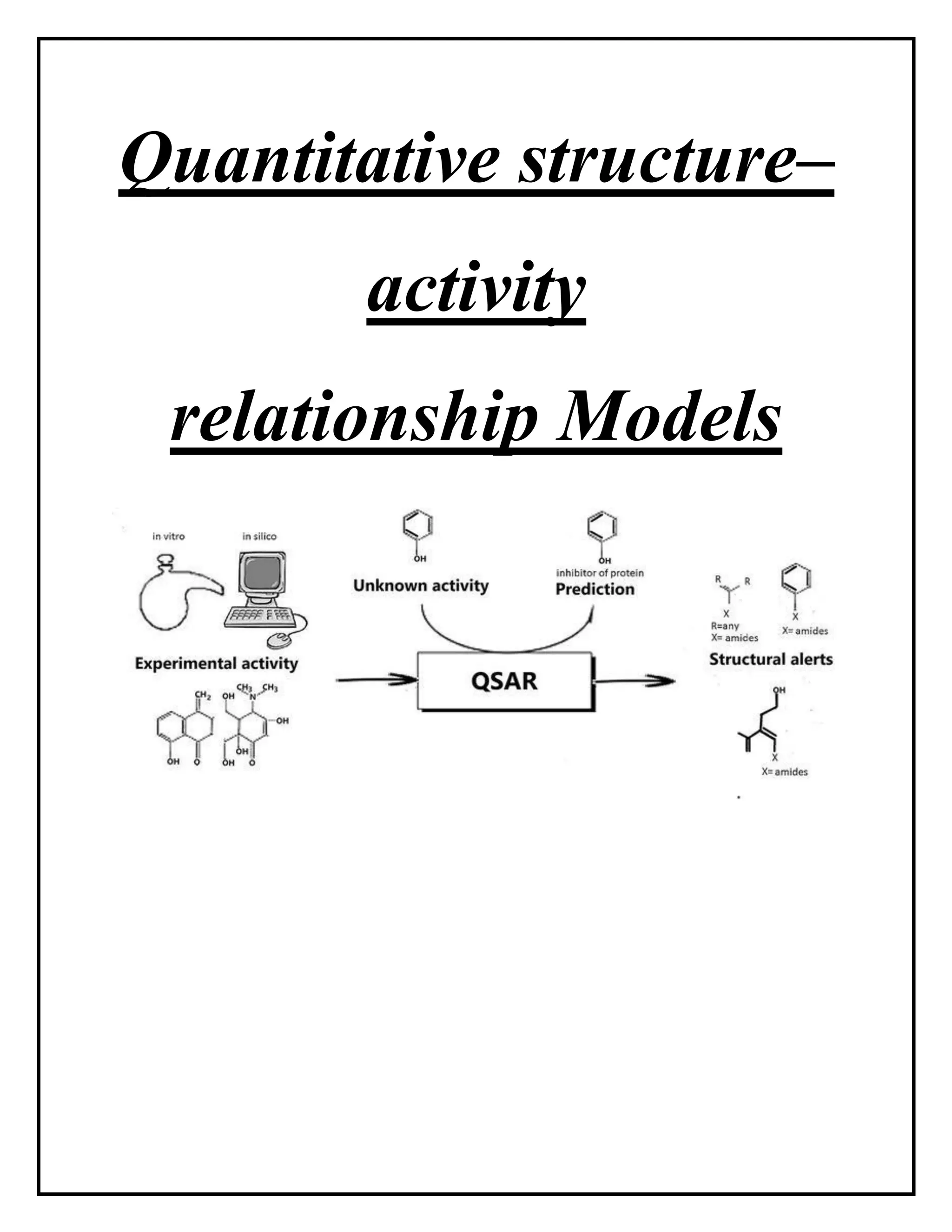 QSAR quantitative structure activity relationship | PDF