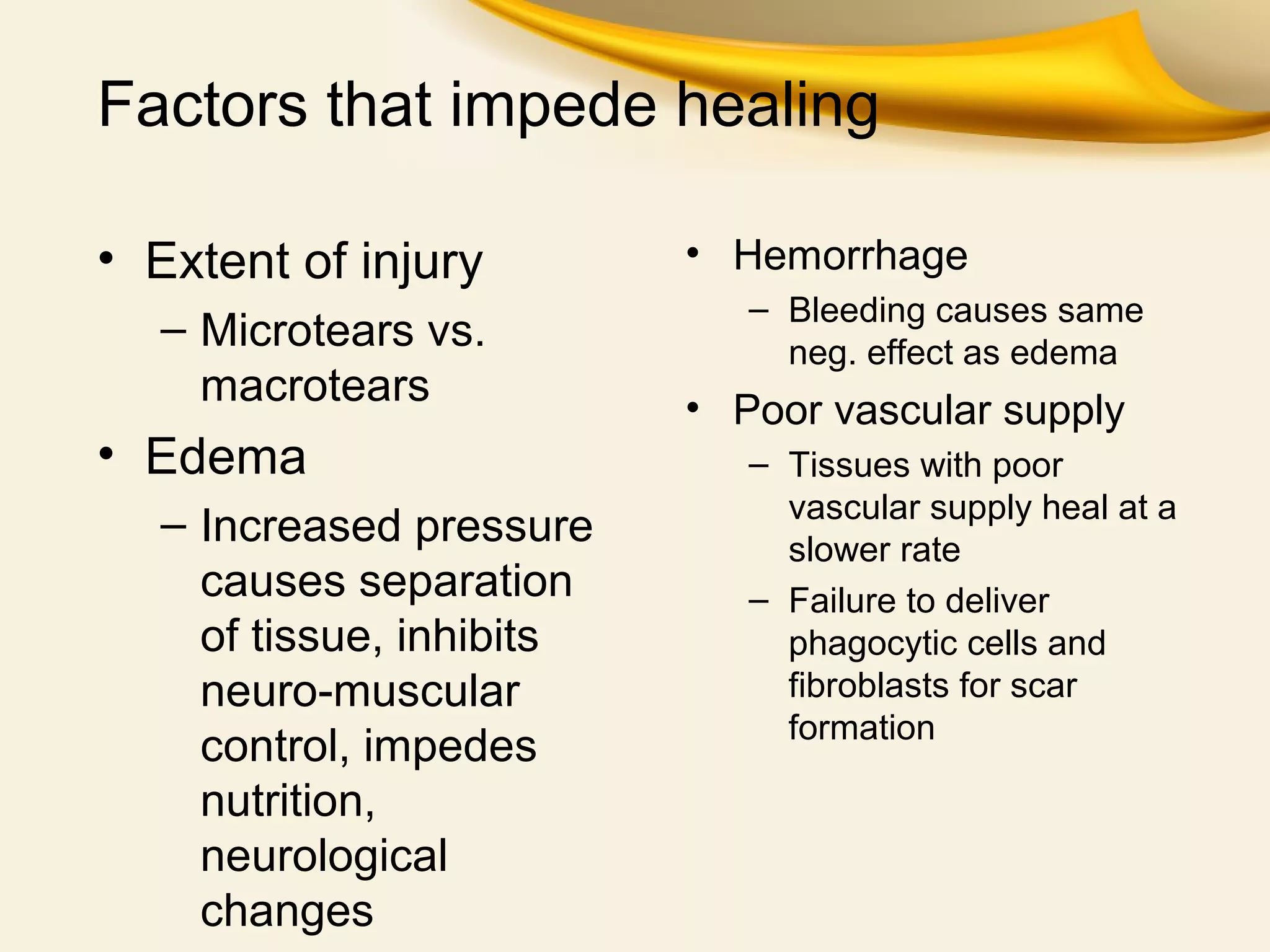 Muscle Injury , Inflammation & repair | PPT