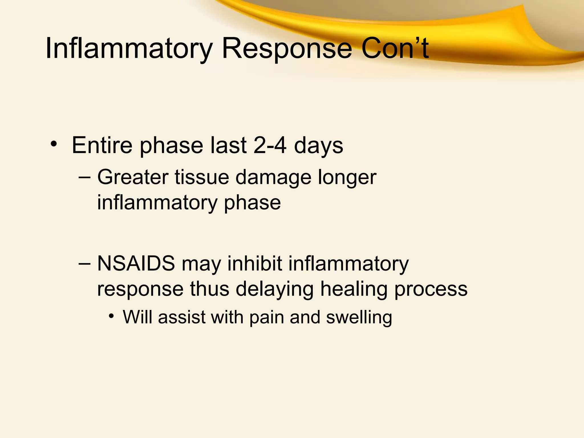 Muscle Injury , Inflammation & repair | PPT
