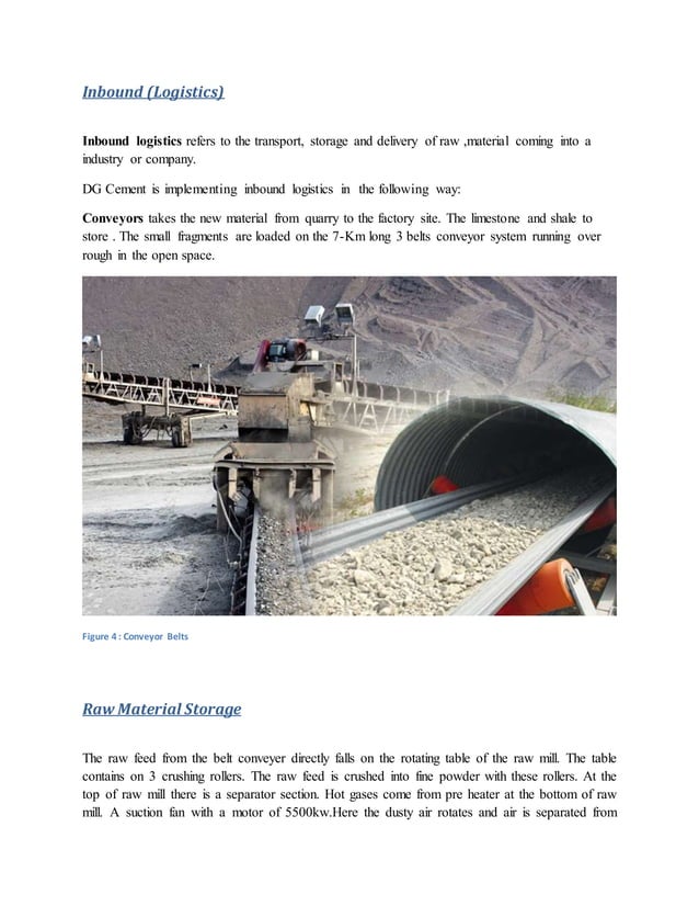 SUPPLY CHAIN ANALYSIS OF DG CEMENT - zbj | DOCX | Logistics | Business