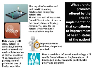 what are the issues and challenges in implementing electronic health ...