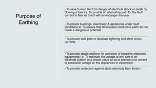ABOUT EARTHING | PPTX