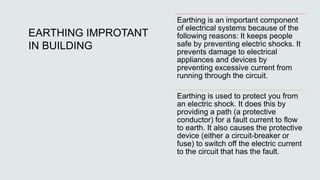 ABOUT EARTHING | PPTX