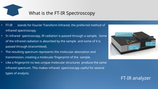 BioPhotonics FT-IR Fourier Transform Infrared Spectroscopy | PPT