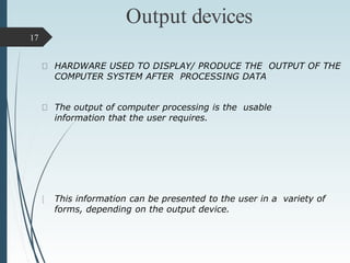 Computer Hardware And Configuration | PPTX