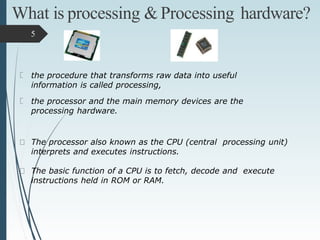 Computer Hardware And Configuration | PPTX