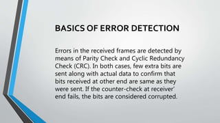 DATA LINK LAYER FUNDAMENTALS IN COMPUTER NETWORK.pptx
