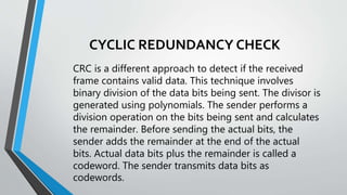 DATA LINK LAYER FUNDAMENTALS IN COMPUTER NETWORK.pptx