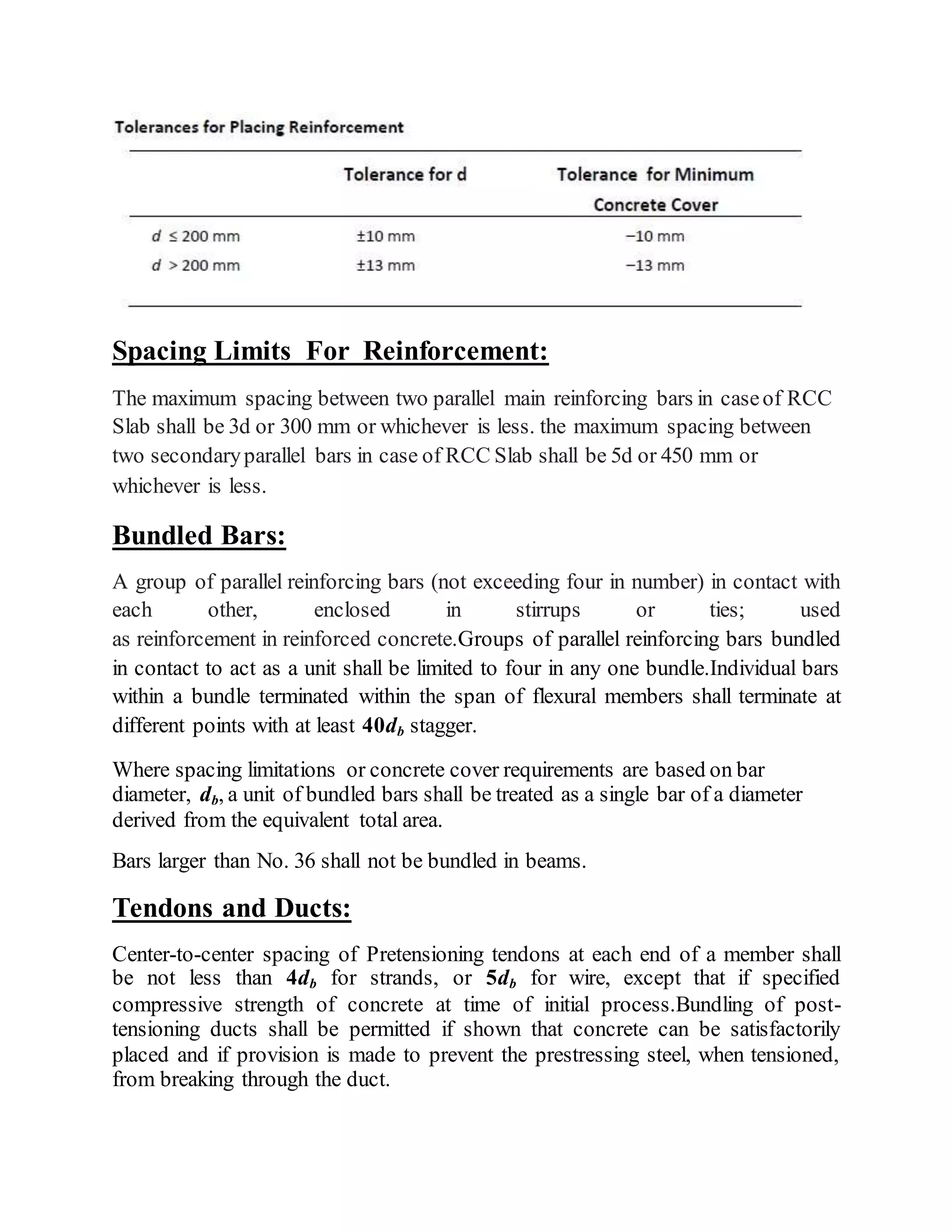 Details of REINFORCEMENT Summary | DOCX
