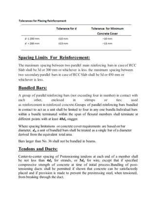Details of REINFORCEMENT Summary | DOCX | Civil Engineering Industry ...