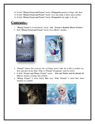 Assignment of genre analysis movies | DOCX