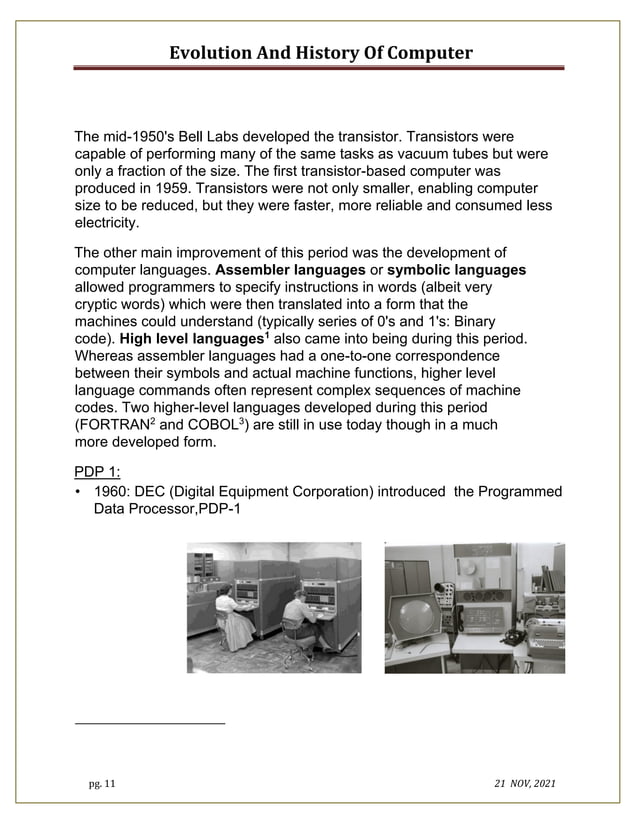 Assignment of History of Computer(F21-1872).pdf | Computing ...
