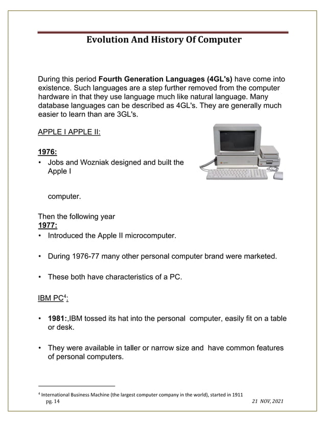 Assignment of History of Computer(F21-1872).pdf | Computing | Technology & Computing