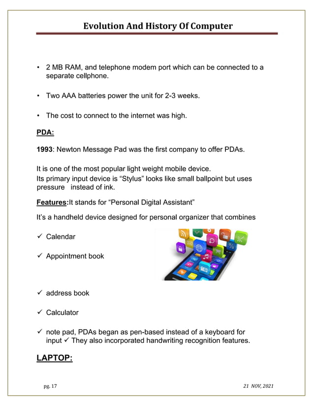 Assignment of History of Computer(F21-1872).pdf | Computing | Technology & Computing