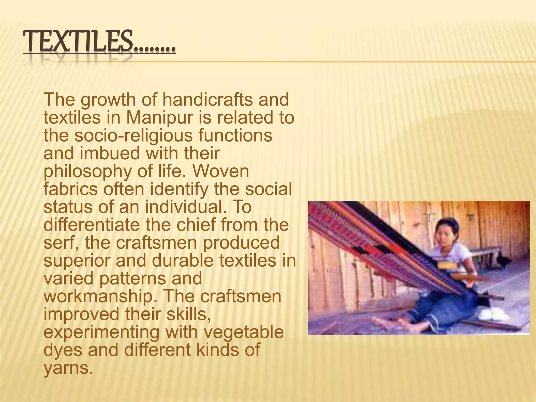 Costumes of Sikkim & manipur | PPTX