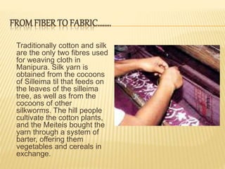 Costumes of Sikkim & manipur | PPTX