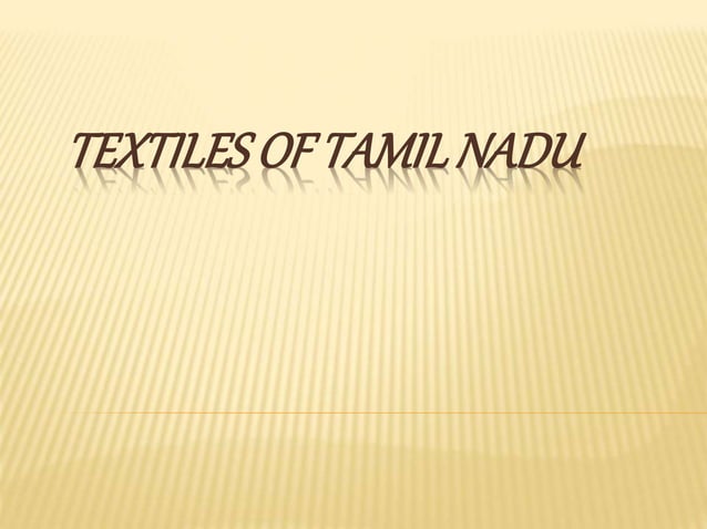 Costumes & textiles of Tamil Nadu | PPTX | Women\'s Outerwear | Women ...