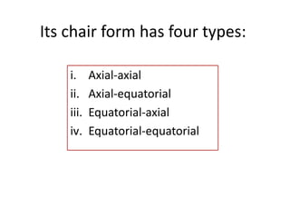 stereochemistry of 1,4- methyl cyclohexane carboxylic acid | PPTX