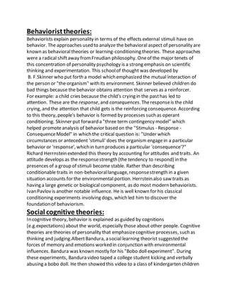 Assignment of Personality Psychology | DOCX