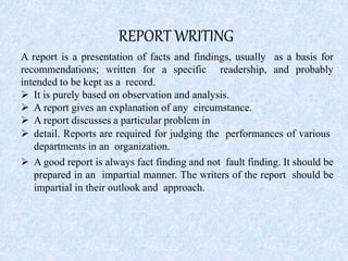 Reports and it's Types of Reports, Technical Reports and Progress ...